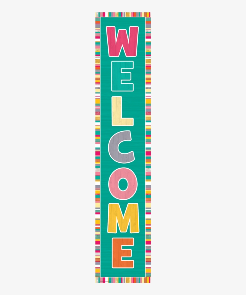 Tcr 2659 Tropical Punch Welcome Banner - Teacher Created Resources ...