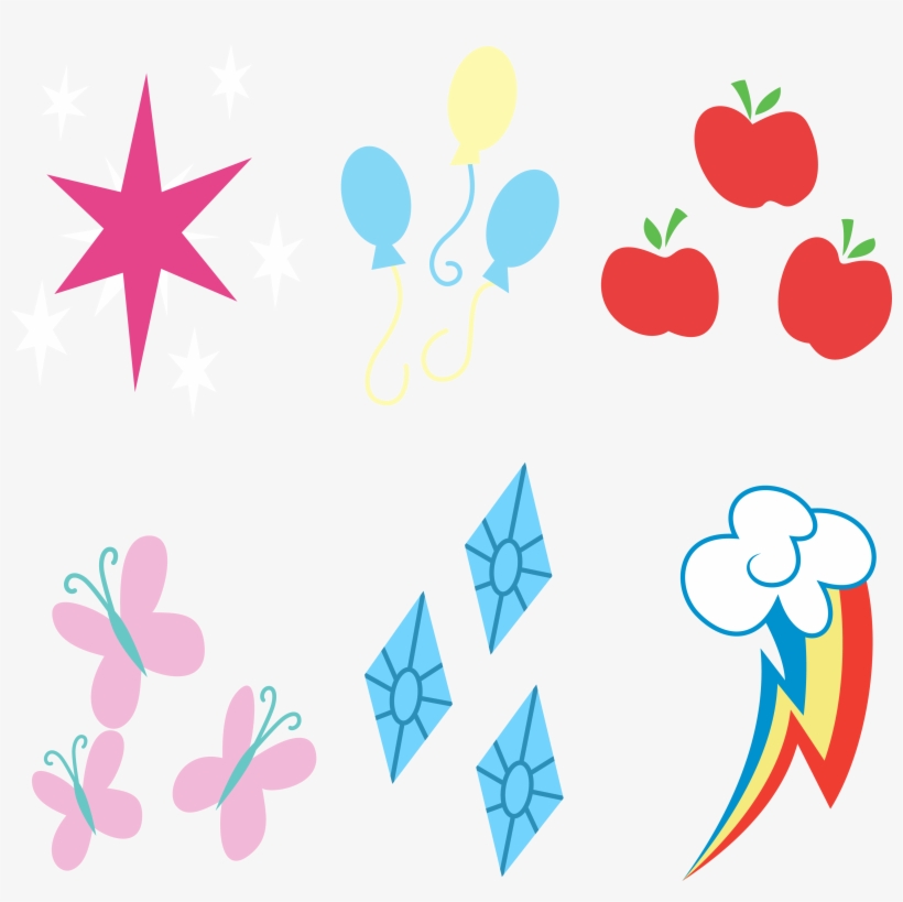 My Little Pony/unicorn Party - Equestria Girl Cutie Mark Transparent ...