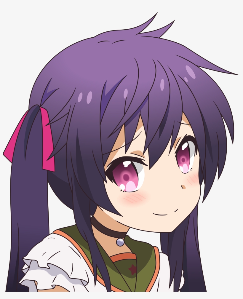 Download Face Transparent Anime Girl - Gakkou Gurashi - HD Transparent ...