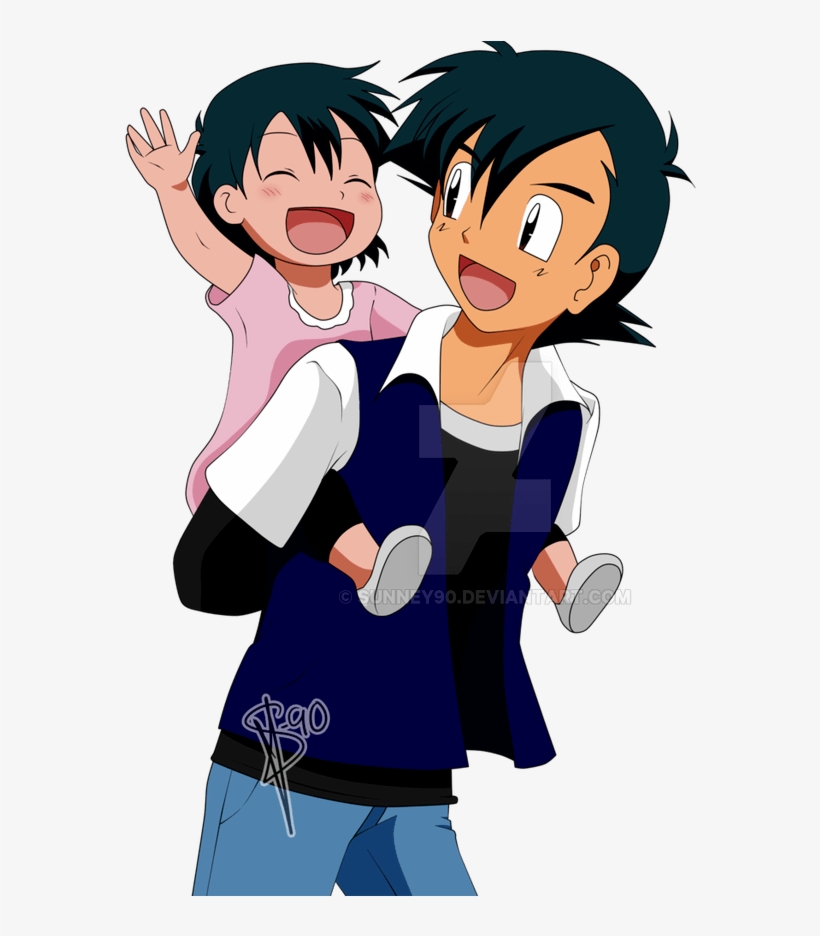 Ash And Alyson - Ash Ketchum Transparent PNG - 1368x855 - Free Download ...