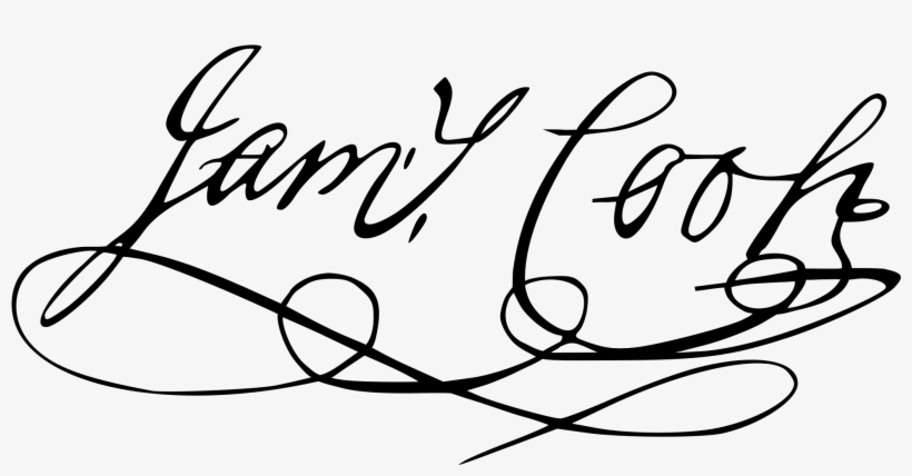 James Cook Signature Png - Captain James Cook Drawing Transparent PNG ...