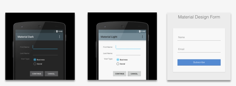 Enter Image Description Here - Material Design Form Buttons Transparent ...