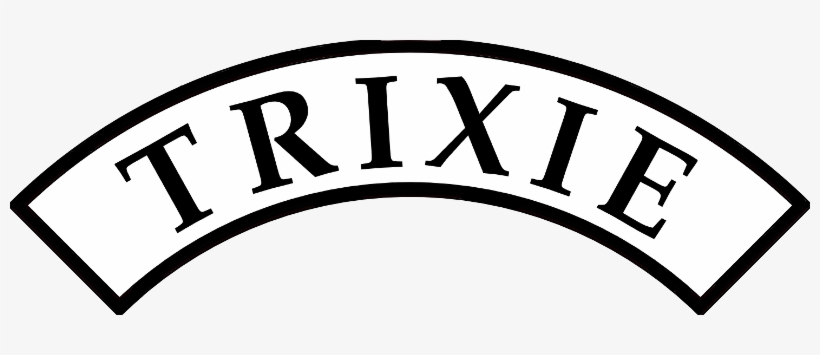 Download Trixie1 - Curved Name Plate Png - HD Transparent PNG - NicePNG.com
