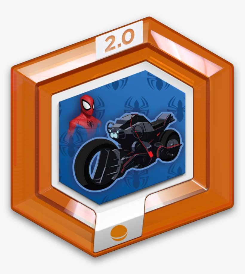 Disney Infinity Spider Cycle - Disney Infinity Power Disc Spiderman ...