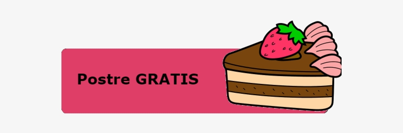 Postre Gratis Label - Postres Transparent PNG - 580x227 - Free Download ...