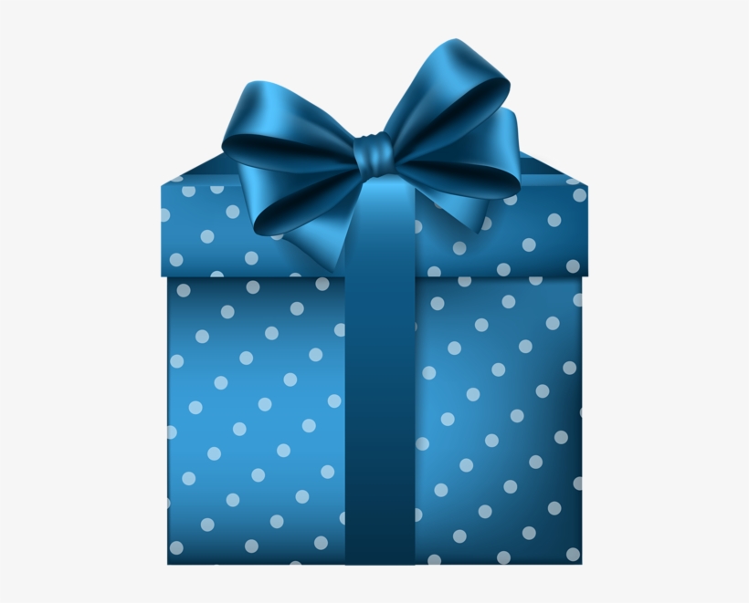 Blue Gift Png Clip Art Image - Blue Gift Clipart Transparent PNG ...