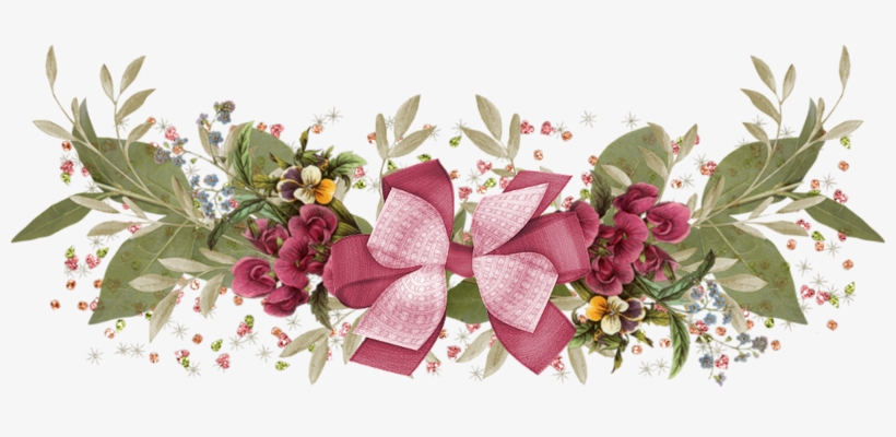 Flores Y La Naturaleza Lineas - Lineas Con Flores Png Transparent PNG ...