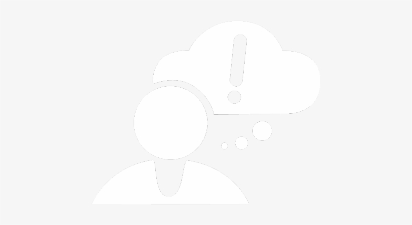 Student Life - Think Icon White Png Transparent PNG - 500x500 - Free ...