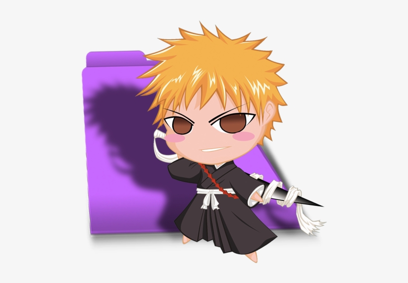 Full Size Of Bleach Chibi Ichigo Folder - Bleach Chibi Transparent PNG ...