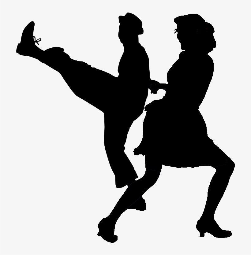 Ballroom Dancers Silhouette At Getdrawings Com Free - Swing Dance ...