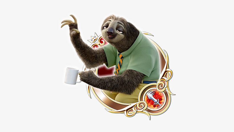 Zootopia The So-called Fastest Sloth Working In The - Zootopia - Flash ...