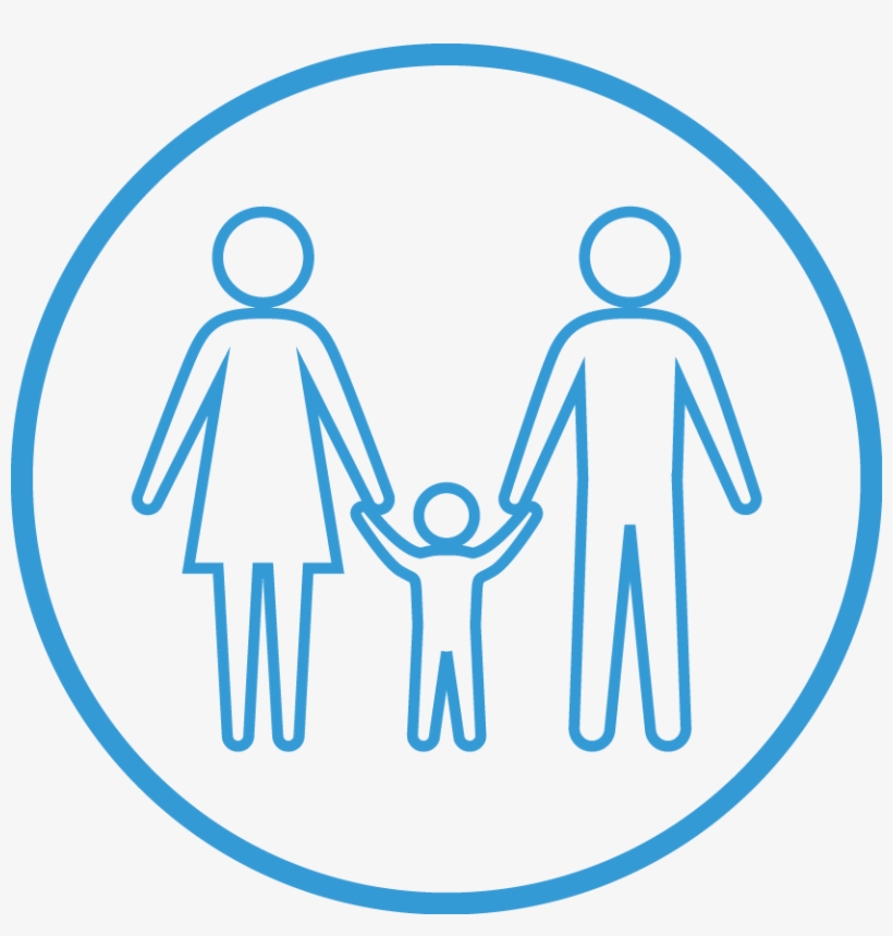 Icon Picture Of A Family Representing Usiak Law - Family Law Icon Png ...