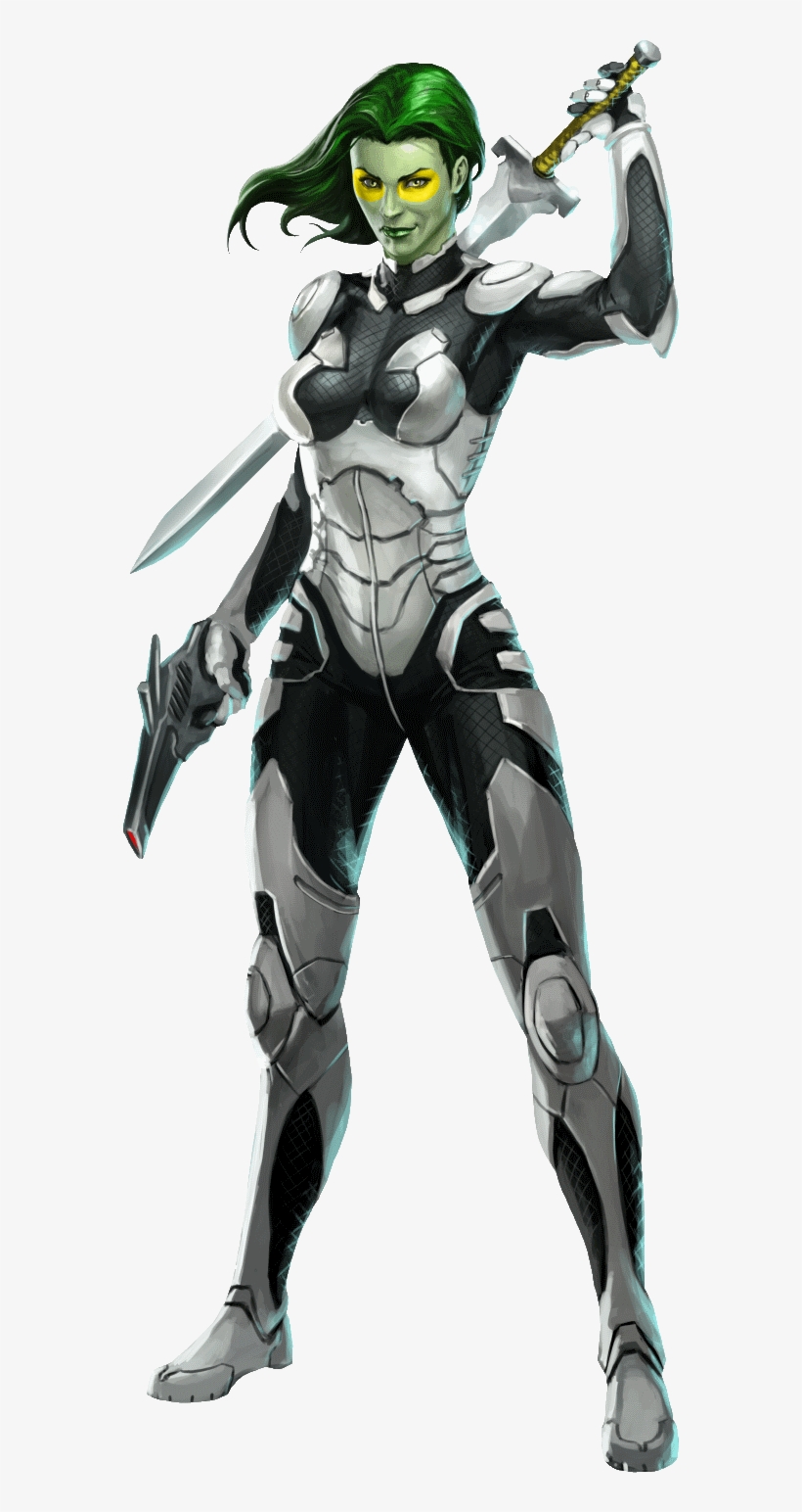 Guardians Of The Galaxy Clipart Gamora - Marvel Contest Of Champions ...