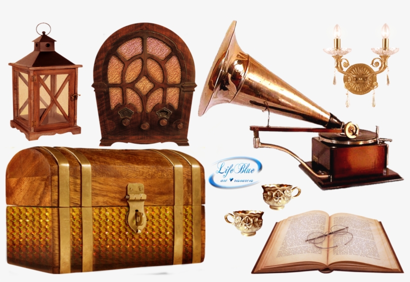 Vintage Objects - Png - Vintage Objects Png Transparent PNG - 1950x1250 ...