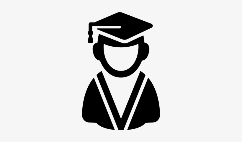 Graduate User Icon Vector - Graduate Icon Vector Png Transparent PNG ...