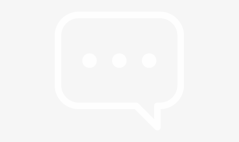 Chat Icon White
