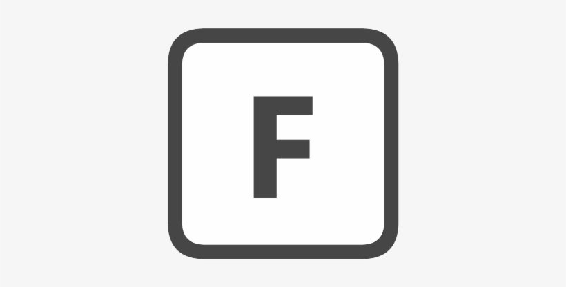 Key F Icon - E Key Icon Png Transparent PNG - 360x360 - Free Download ...