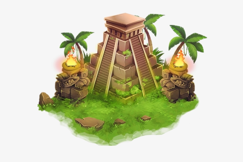 Aztec Habitat - Piramide Azteca Png Transparent PNG - 588x465 - Free ...