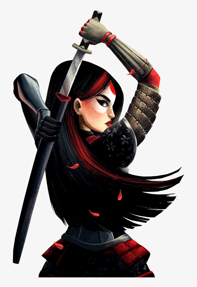 Png Artwork - Super Hero Girl Katana Transparent PNG - 784x1136 - Free ...