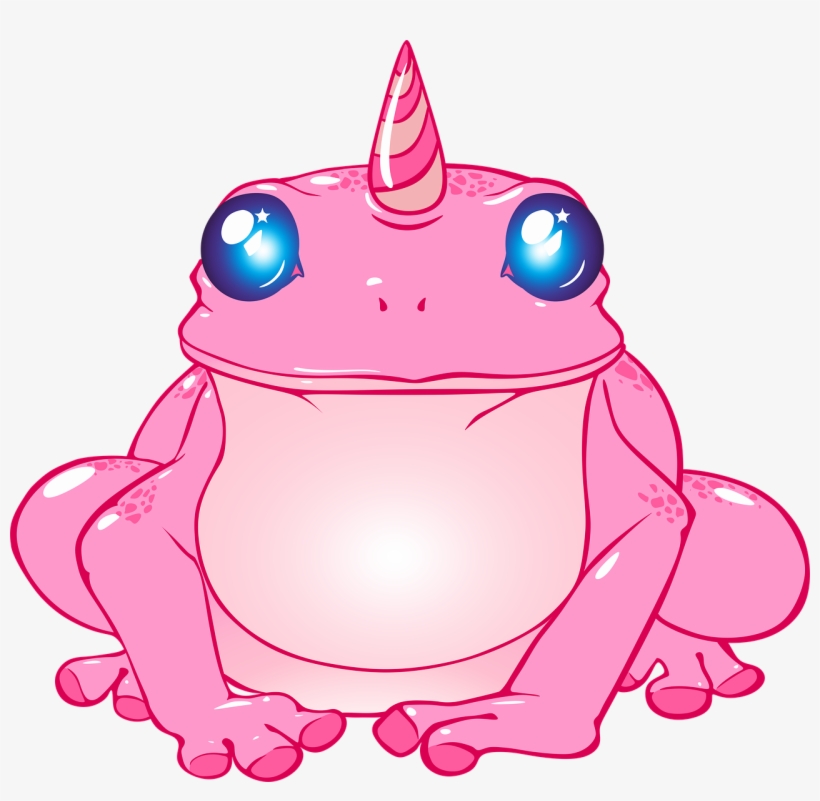 Frog Unicorn Fantasy - Unicorn Frog Transparent PNG - 1280x1188 - Free ...