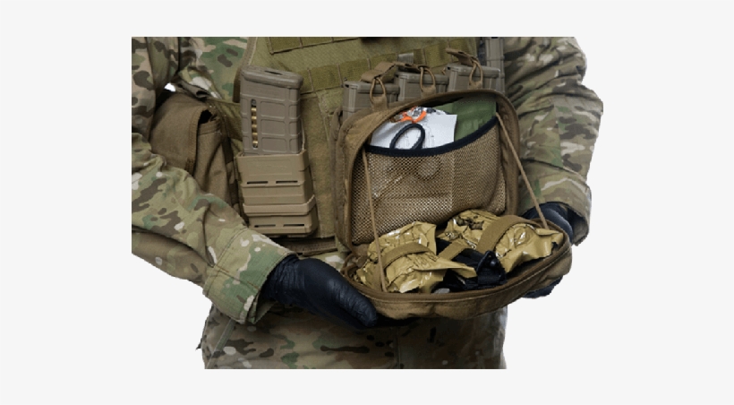 Tacmed Solutions Combat Medic Pouch - Medic Pouch Transparent PNG ...