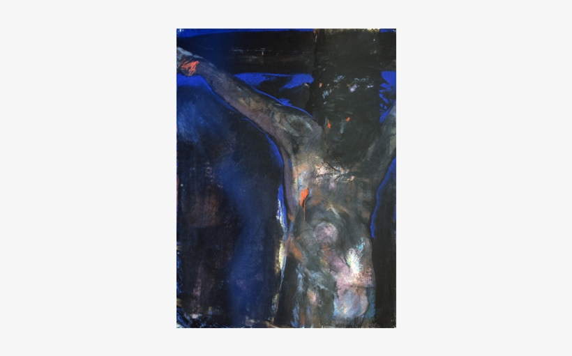 Bruce Herman - Golgotha - Night - Christian Art Transparent PNG ...