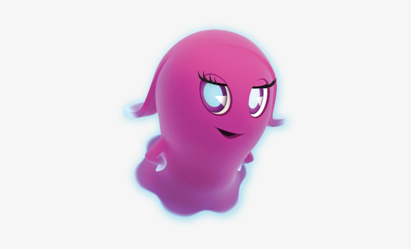 Pac-man And The Ghostly Adventure's Pinky - Pac Man Pinky Transparent ...