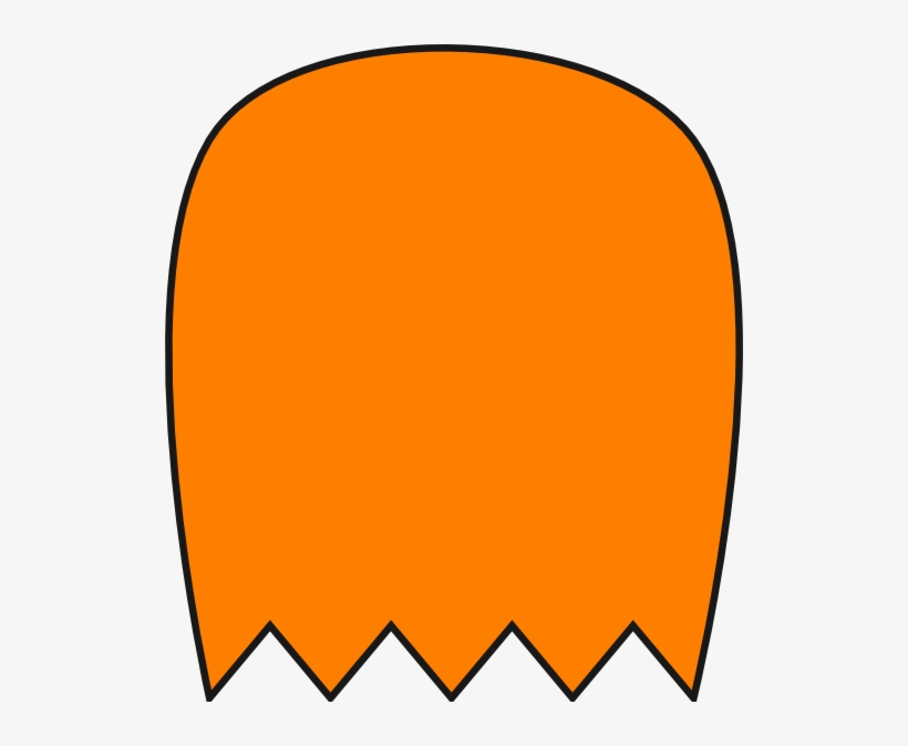 Clipart Royalty Free Download Orange Clip Art At Clker - Pac Man Orange ...