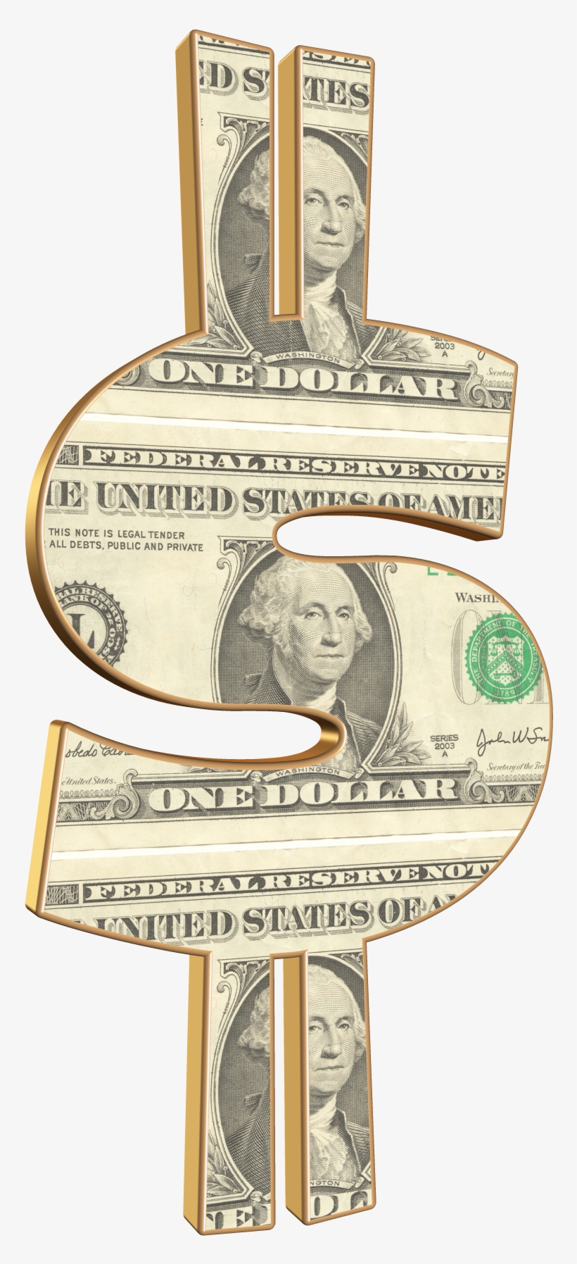 Dollar Png Image Transparent PNG - 958x1831 - Free Download on NicePNG