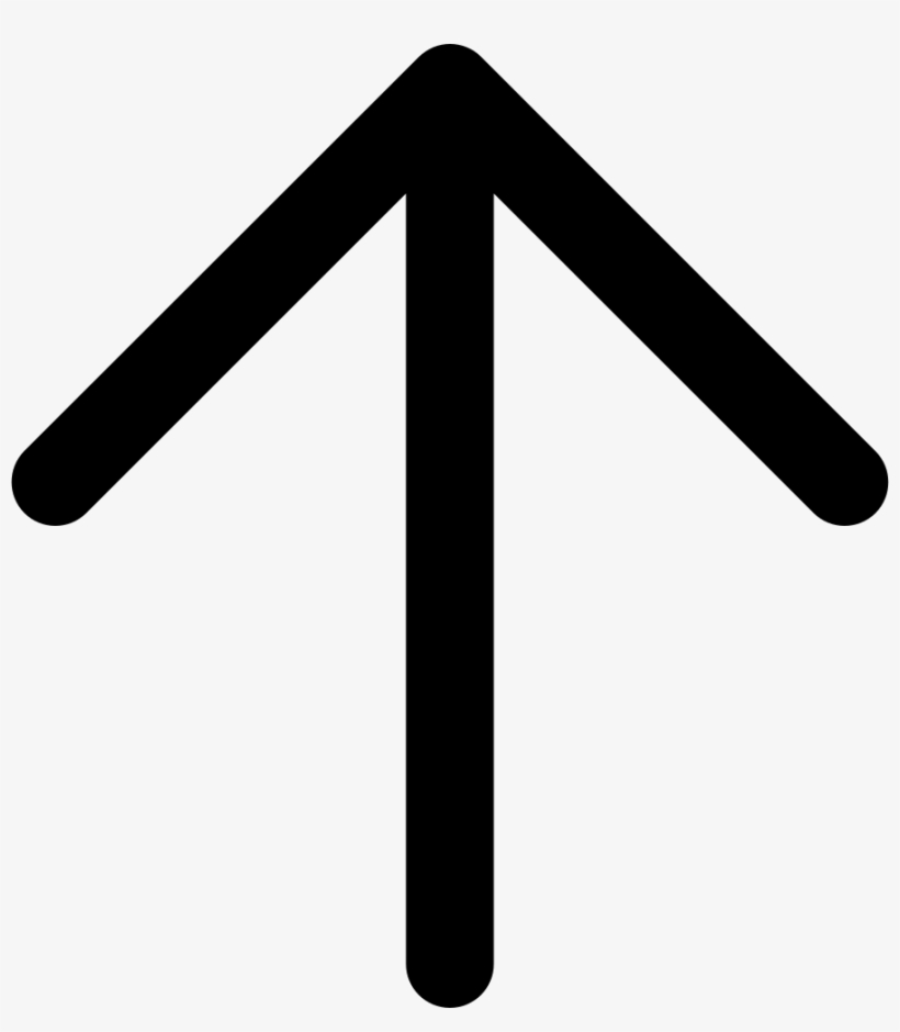 Png File - Upwards Arrow Icon Png Transparent PNG - 892x980 - Free ...