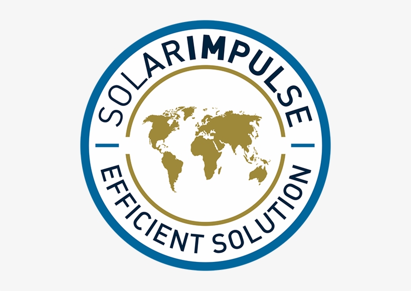 Solar Impulse Label - Solar Impulse Efficient Solution Transparent PNG ...