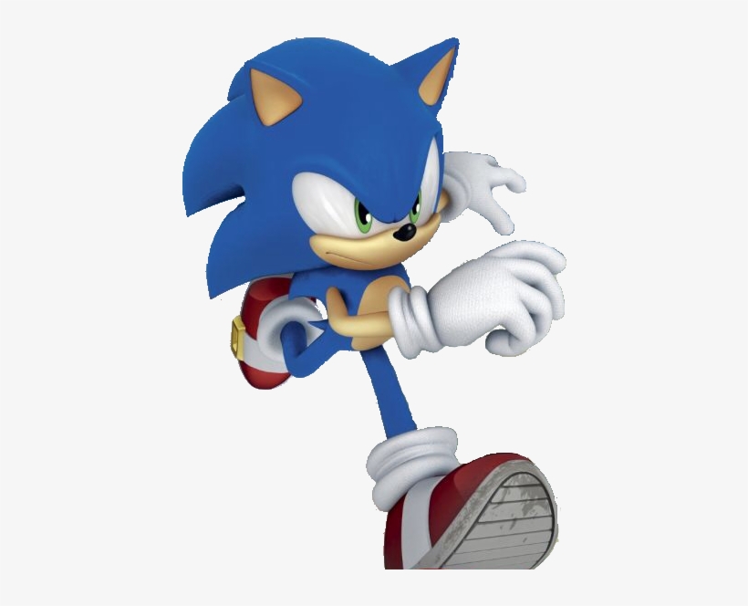 Sonic Running - Cartoon Transparent PNG - 470x607 - Free Download on ...