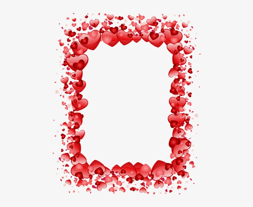 Download Valentine's Day Hearts Border Transparent Png Clip ...