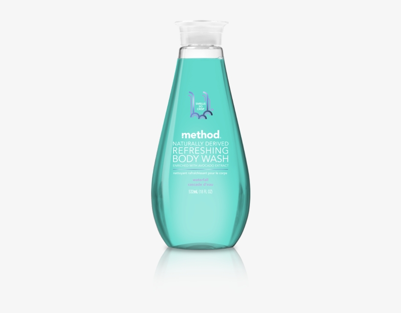 Refreshing Body Wash - Method Waterfall Body Wash Transparent PNG ...