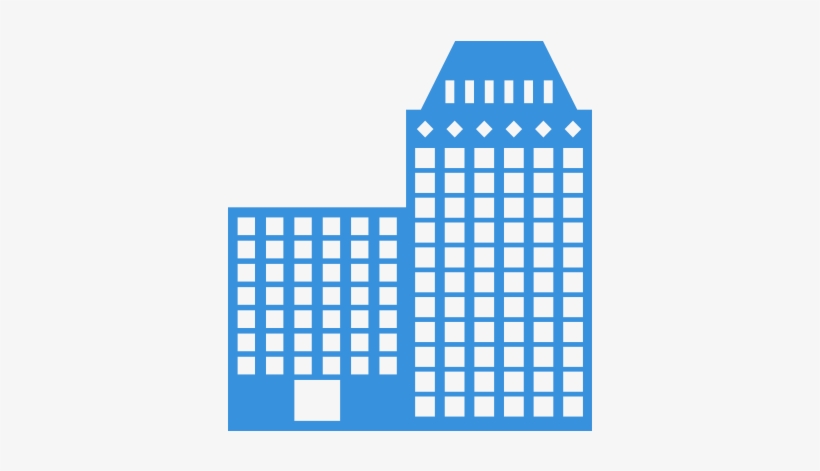 Hotel Building Icon Png For Kids - Blue Building Icon Png Transparent ...