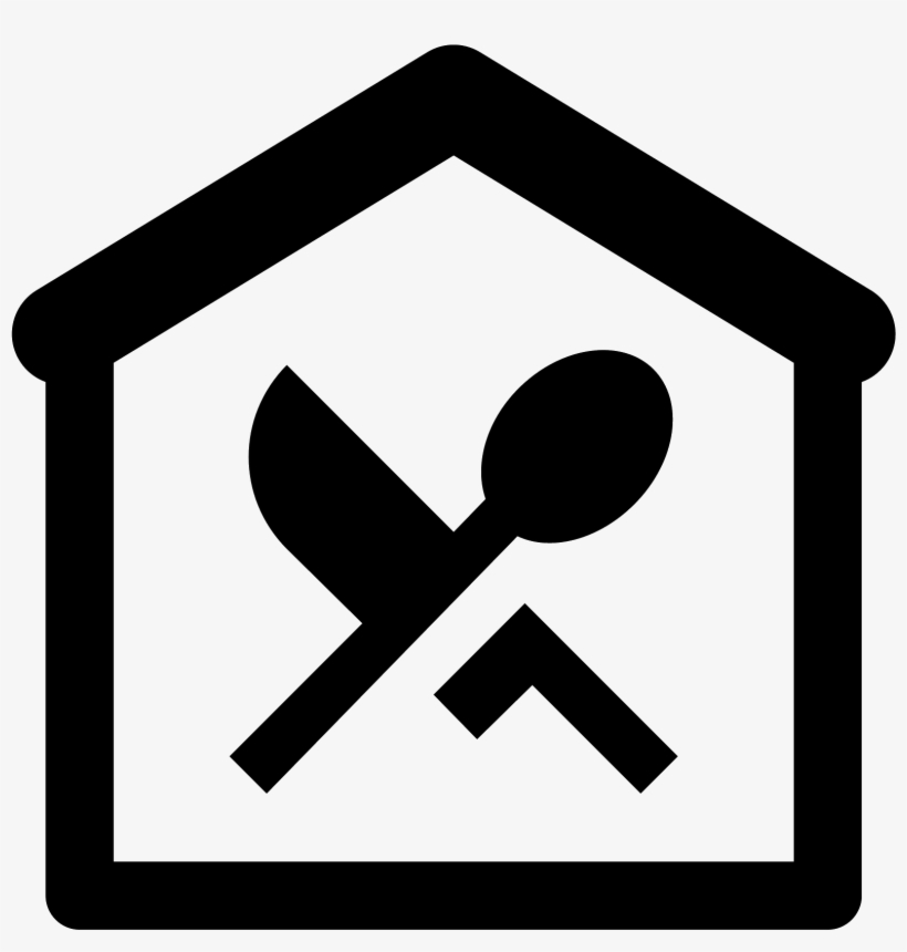 Download Restaurant Building Icon - Restaurant Icon White Png - HD ...