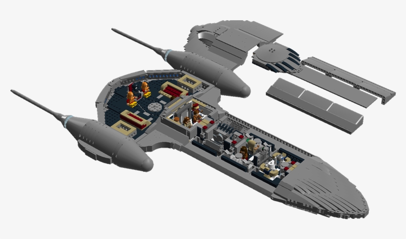 Naboo Royal Starship 09 - Naboo Royal Starship Transparent PNG ...