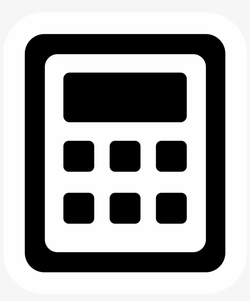 Icon Request - Creative Commons Calculator Icon Transparent PNG ...
