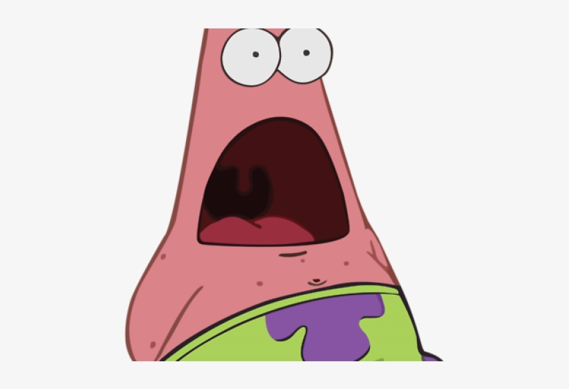 Shocked Patrick Gif