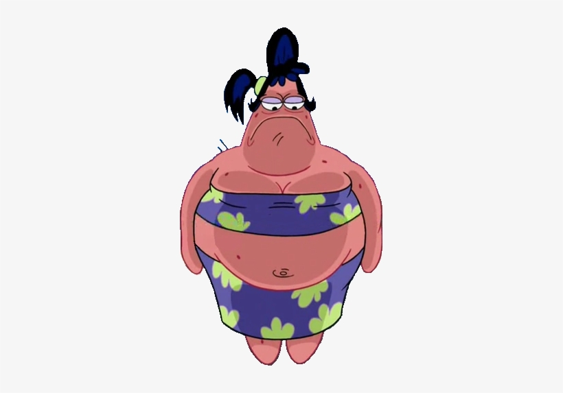 Patrick Star I Love You Face Images - Patrick Spongebob Transparent PNG ...
