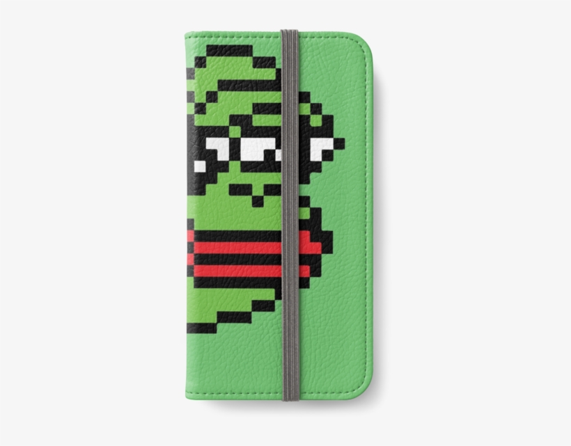 Pixelated Pepe Sad Frog Meme - Sad Pepe Pixel Art Transparent PNG ...