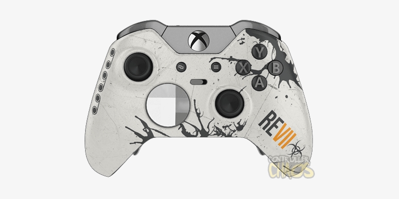 Authentic Microsoft Quality - Resident Evil Xbox Controller Transparent ...