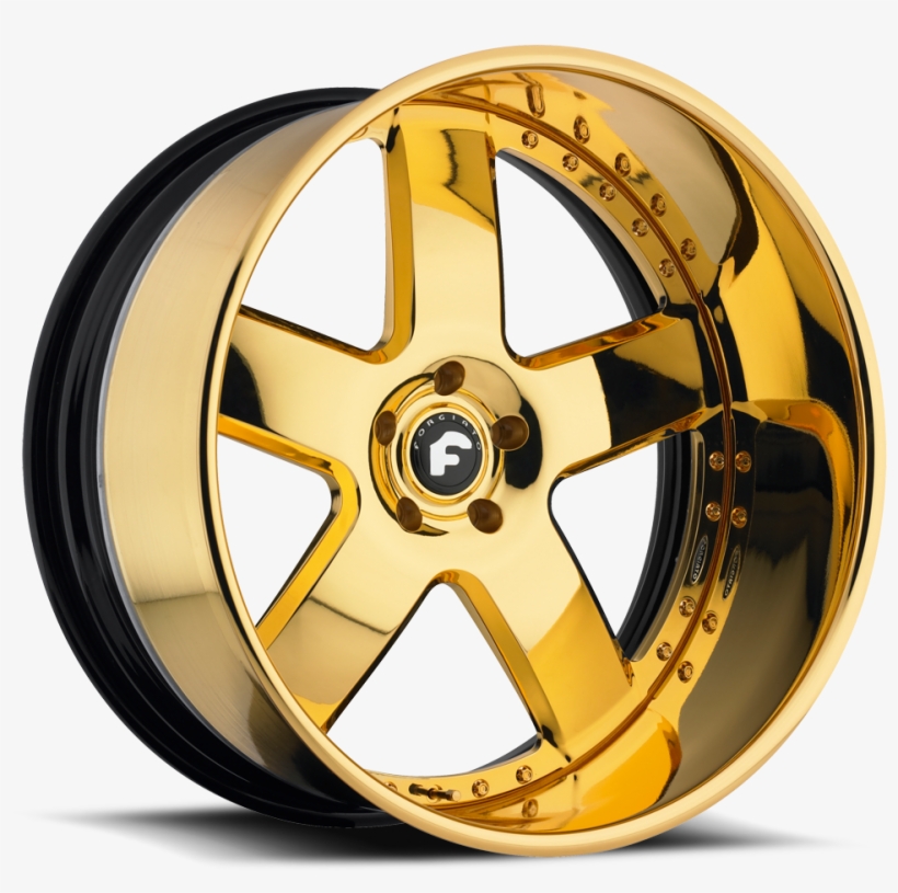 Rim Png Download Image - Gold Forgiato Rims Transparent PNG - 1000x1000 ...