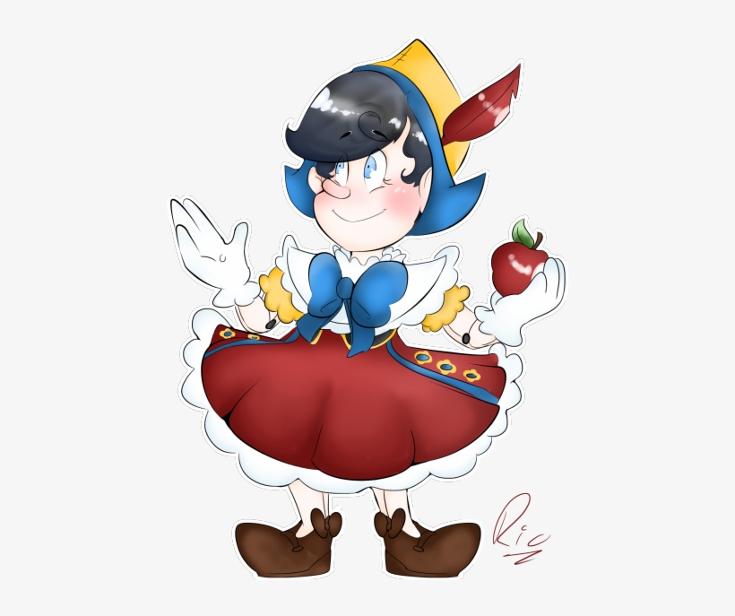 Genderbend Pinocchio - Cartoon Transparent PNG - 500x606 - Free ...