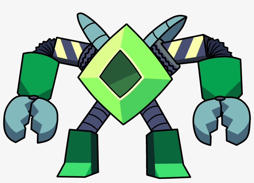 Peribot - Steven Universe Peridot Robot Transparent PNG - 2397x1665 ...
