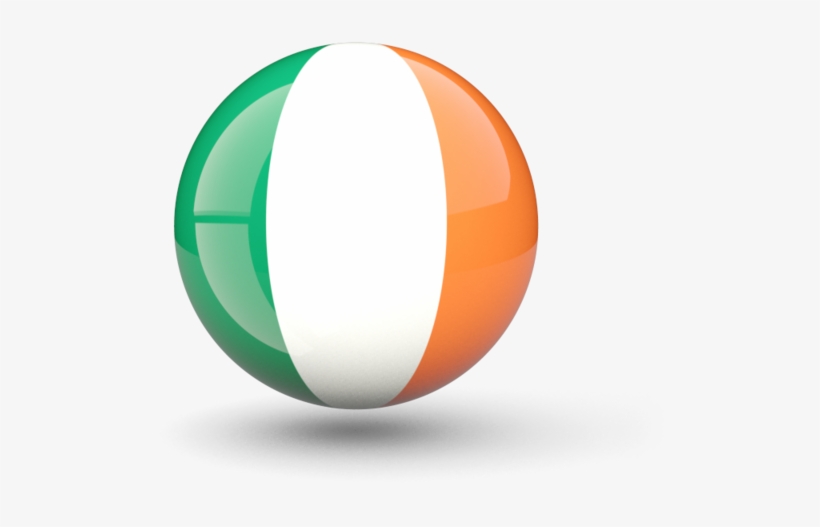 Illustration Of Flag Of Ireland - Ireland Flag Ball Png Transparent PNG ...