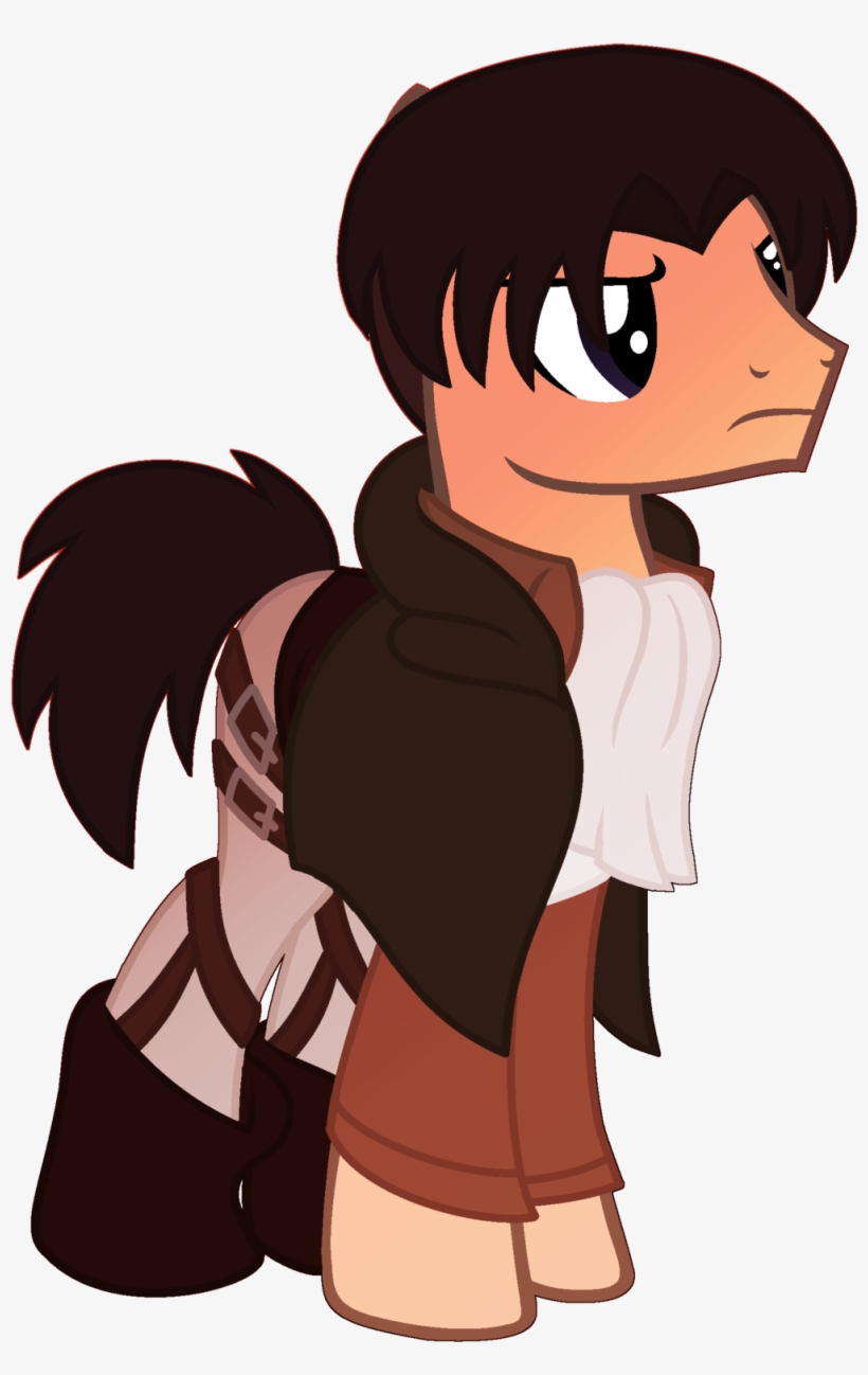 Leanne264, Attack On Titan, Clothes, Earth Pony, Levi - My Little Pony ...