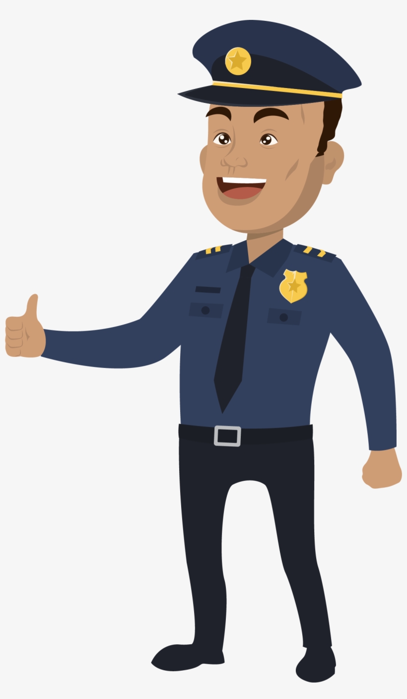 Bahador Jharkhand Police Sub Inspector With A - Police Thumbs Up Png ...