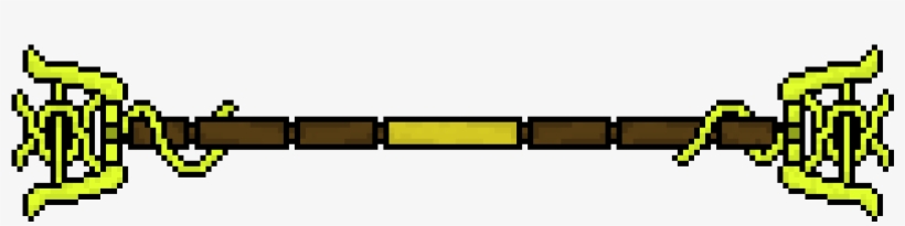 Lux Staff Complete - Pixel Art Staff Transparent PNG - 1660x600 - Free ...