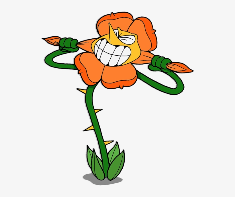 Daisy Anger - Cagney Carnation Angry Transparent PNG - 535x607 - Free ...